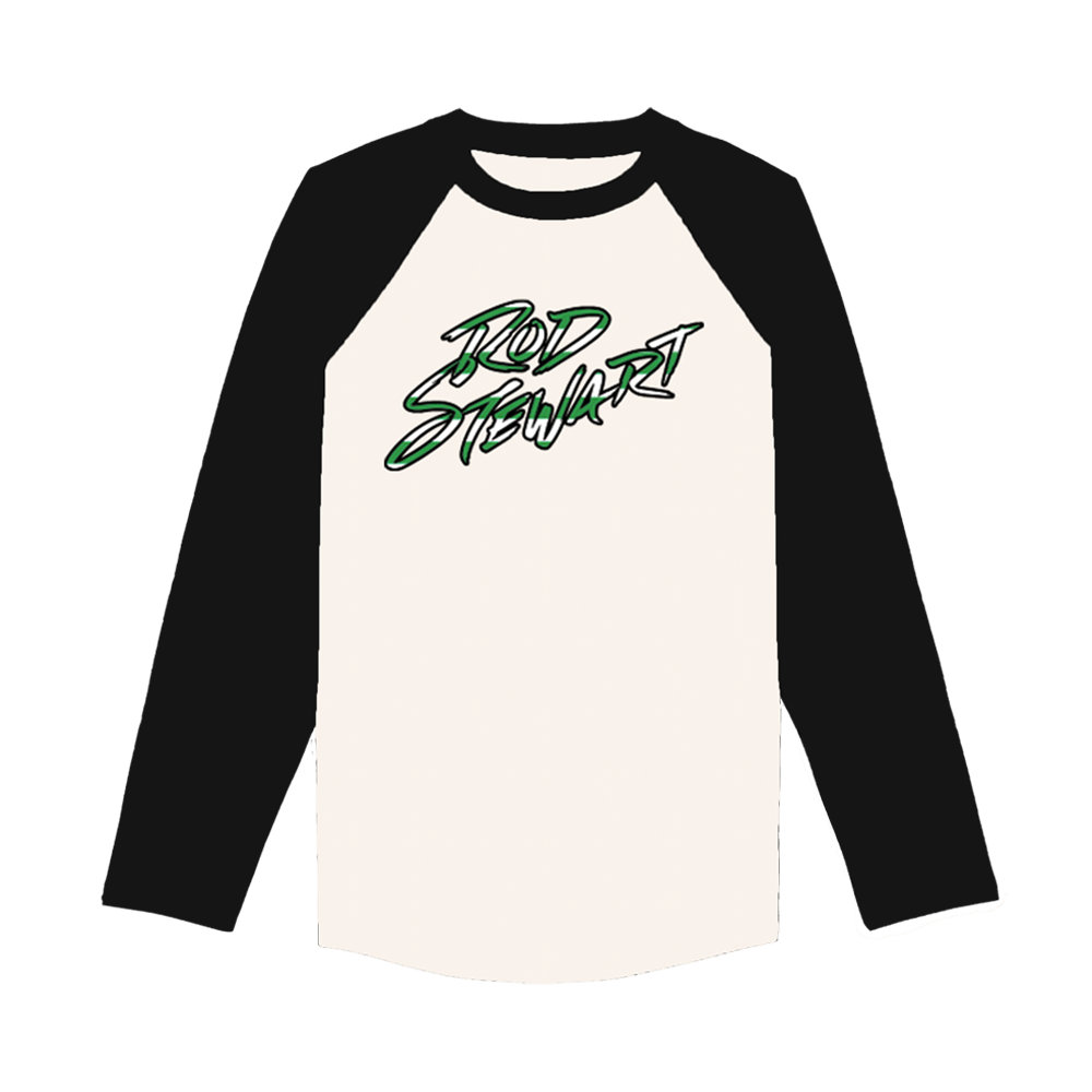 Striped Logo Raglan - Rod Stewart Official Store